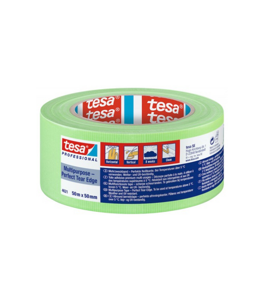 Tesa Multi Purpose Cloth Tape - 50mm x 50m | DIY DIRECT