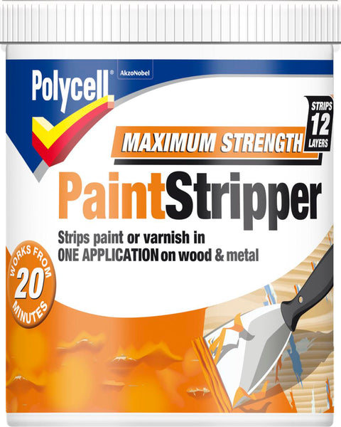 Polycell Maximum Strength Paint Stripper - 1 Litre or 500ml | DIY DIRECT