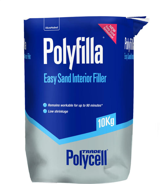 Polycell Trade Easy Sand Polyfilla - Interior Filler - All Sizes | DIY ...