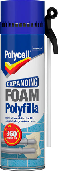 Polycell Polyfilla Expanding Foam - All Sizes | DIY DIRECT