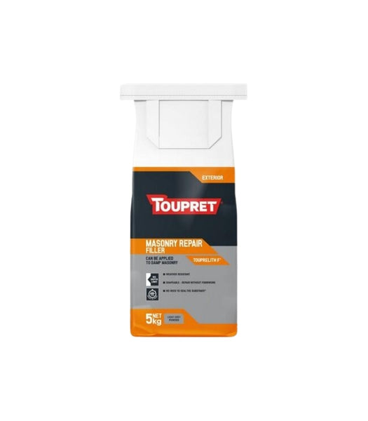 Toupret Exterior Masonry Repair Filler (Touprelith F) | DIY DIRECT