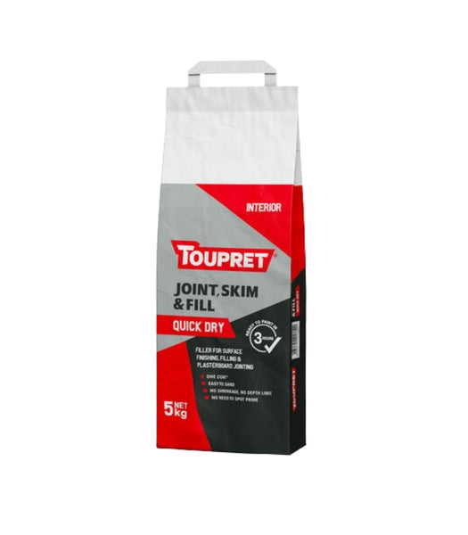 Toupret Quick Dry Skim & Fill Joint | DIY DIRECT
