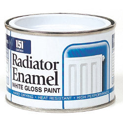 Radiator Enamel White Gloss Paint - 180ml | DIY DIRECT
