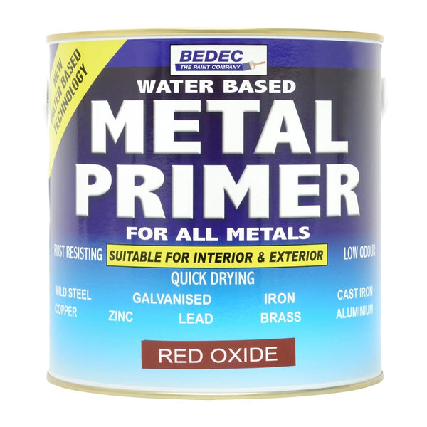 Bedec All Metals Primer - Red Oxide Paint - All Sizes | DIY DIRECT