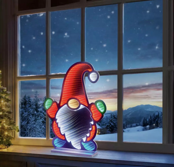 Premier Gnome Infinity Christmas Decoration Light - 60cm | DIY DIRECT