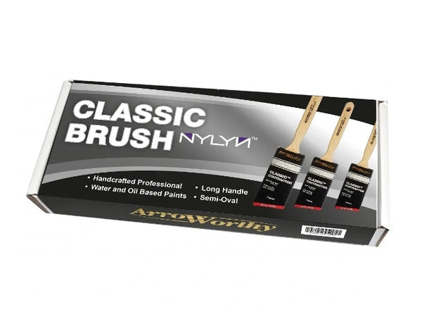 Arroworthy Classic SemiOval Angle Long Handle Boxset 3PK contains: 1.5 ...