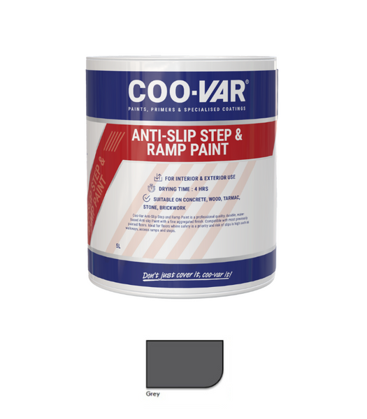 CooVar Anti Slip Step and Ramp Paint - All Colours - All Sizes | DIY DIRECT