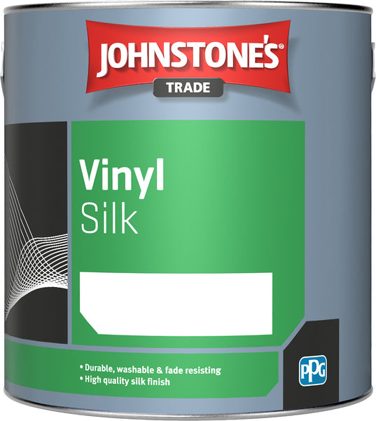 Johnstones Trade Vinyl Silk Paint - Brilliant White | DIY DIRECT