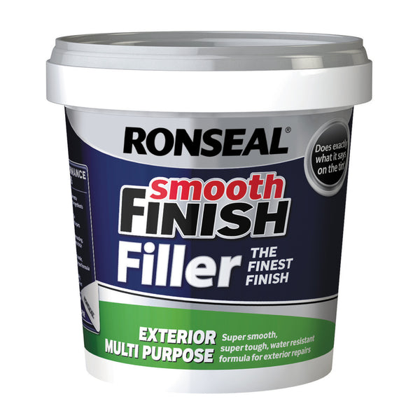 Ronseal Exterior Multi Purpose Wall Filler - Ready Mixed - Grey - 1.2 ...