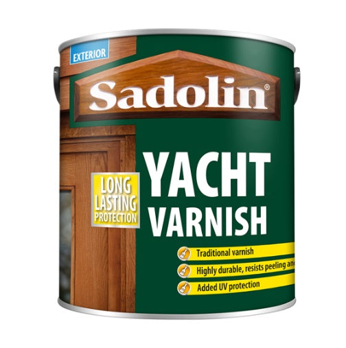 Sadolin Yacht Varnish - Clear - All Sizes | DIY DIRECT