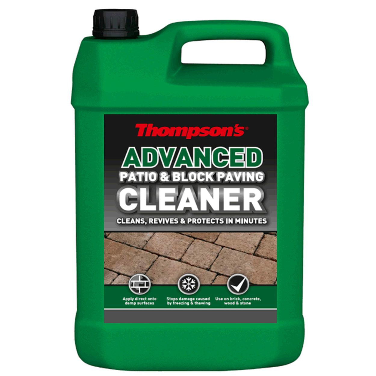 Thompsons Advanced Patio and Block Paving Cleaner - 5L | DIY DIRECT