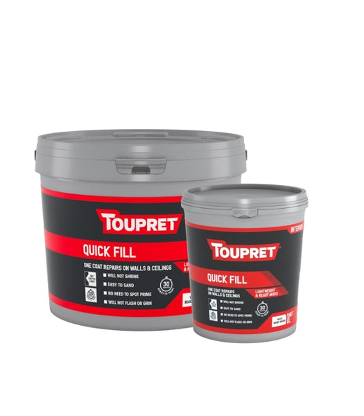 Toupret Quick Fill Ready Mixed Lightweight Interior Filler | DIY DIRECT